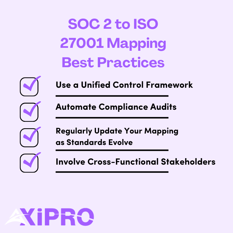 SOC 2 to ISO 27001 Mapping: A Crosswalk Guide